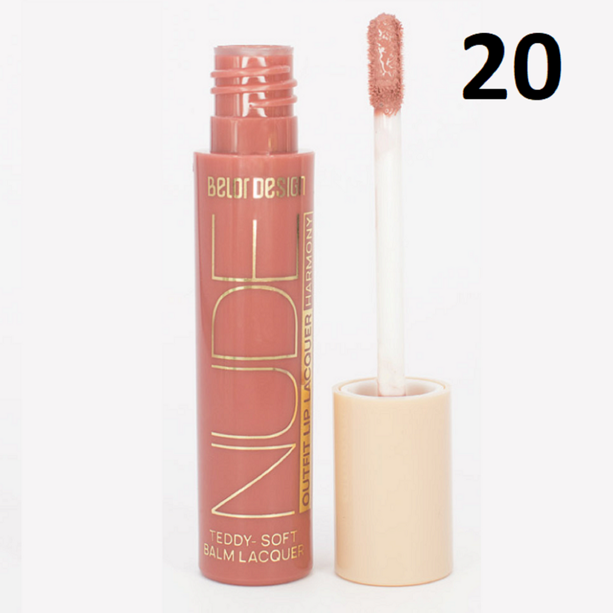 BelorDesign NUDE HARMONY Outfit Lip Lacquer Lip Gloss - 10 SHADES – DiffLand